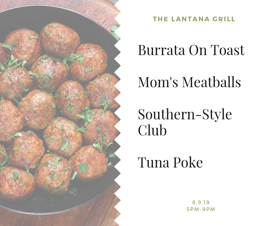 Friday Night Chef's Feature | Lantana Golf Club | 2019-07-26